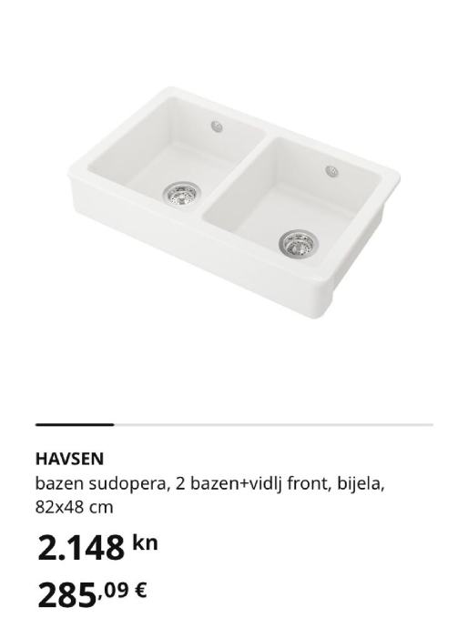 IKEA Havsen sudoper u orginalnom pakiranju