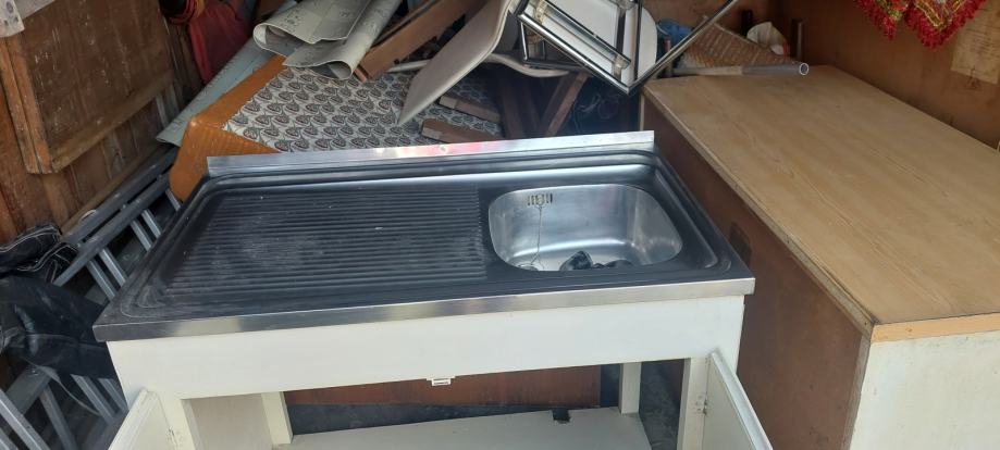 Sudoper sa bazom 60x100