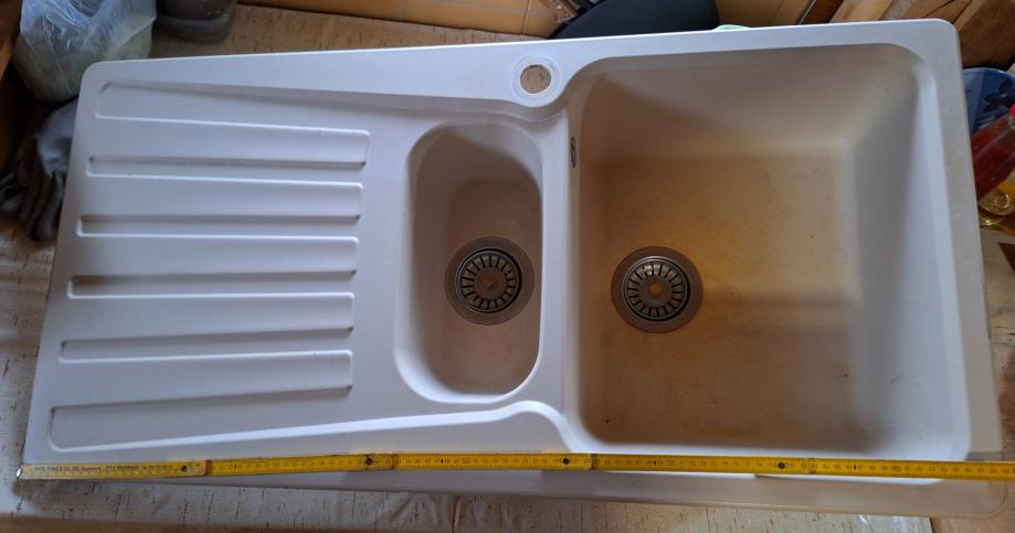 Sudoper Blanco Nova silgranit