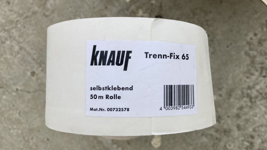 Knauf Trenn-Fix, samoljepljiva traka, 65mm/50m, 3 kom
