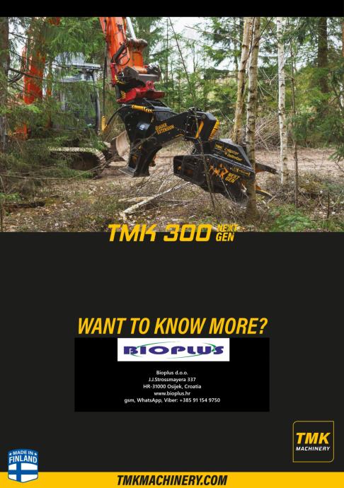 Škare za sječu stabala, škare za drvo, Tree Shear,TMK300 Next Gen