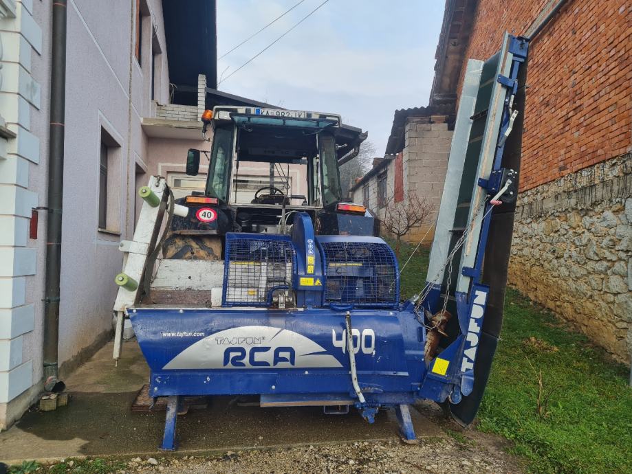 TAJFUN RCA 400 linija za piljene i cijepanje dva