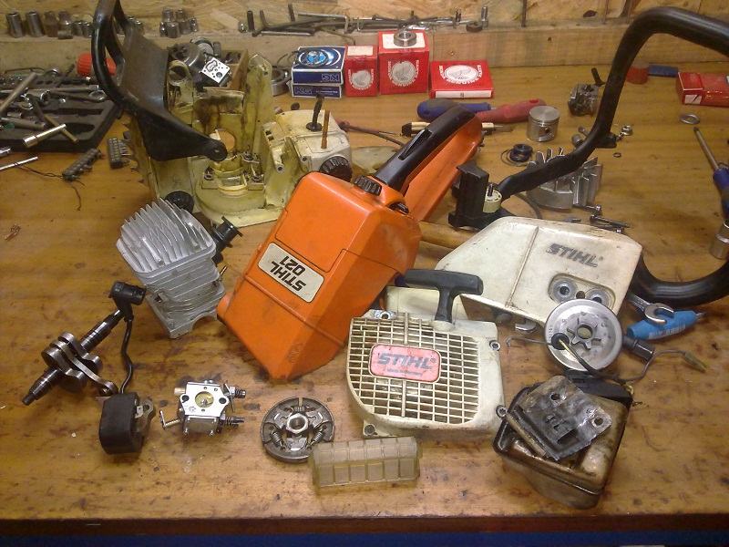 STIHL 021, MS 210 DJELOVI