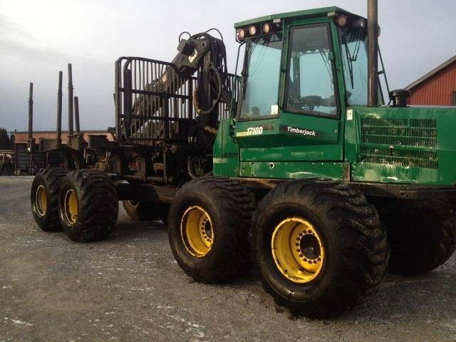Timberjack 1710 D ekipaža forwarder