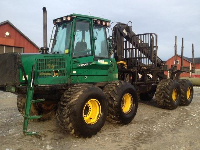 Timberjack 1710 D ekipaža forwarder
