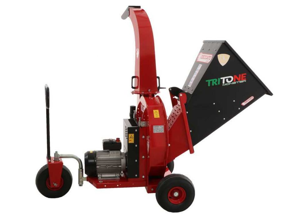 Ceccato drobilica za granje 10cm TRITONE MONSTER Trofazni motor