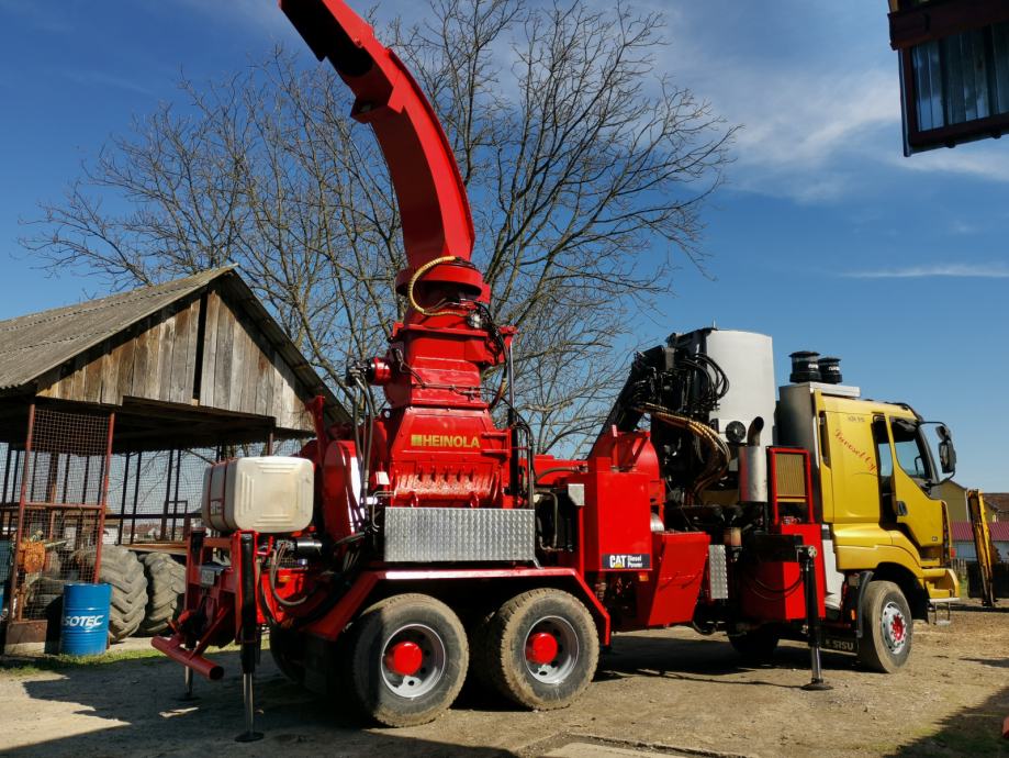 Iverač/Drobilica drva Heinola 910 es