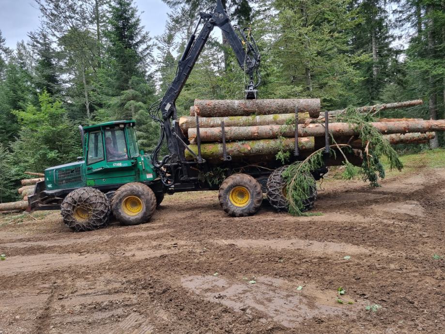 Timberjack 1710B Forwarder