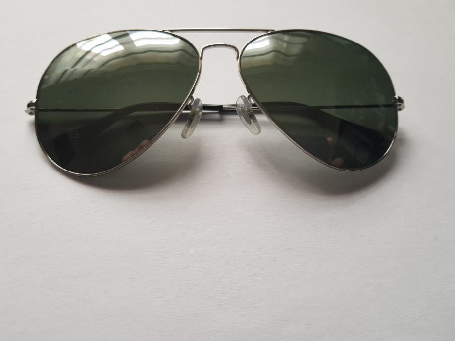 RAY BAN AVIATOR SILVER MIRROR