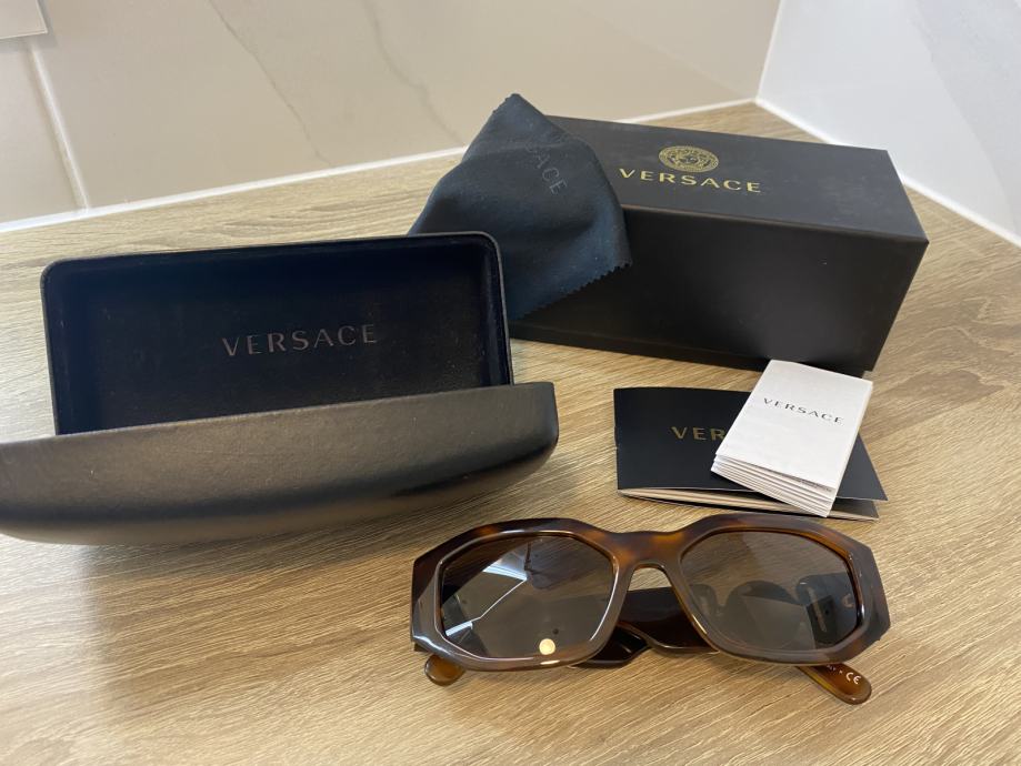 Versace Medusa Biggie sunčane naočale havana smeđe