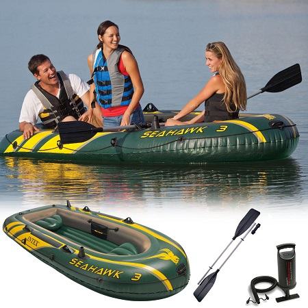 68380NP Gumenjak Intex Seahawk 300 set - 295 X137 X 43 cm