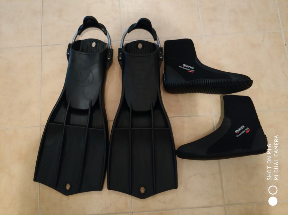 Apeks rk3 peraje i cizmice Mares classic NG 5