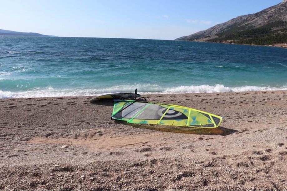 Neil Pryde Wizzard 6.5 rig jedro za windsurfing