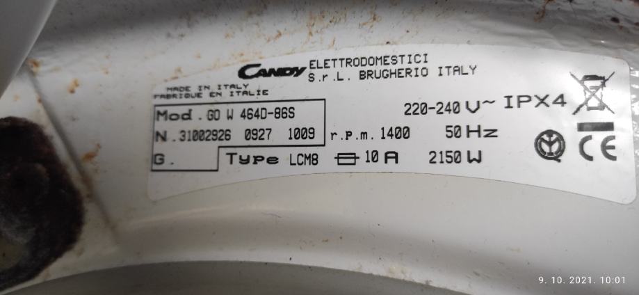 Programator elektronički za Candy perilicu-sušilicu