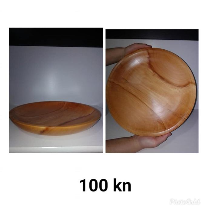 DRVENA POSUDA RUČNI RAD