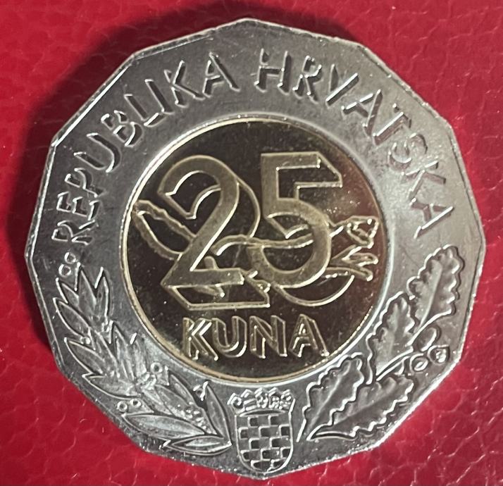 25 kuna HR 2002