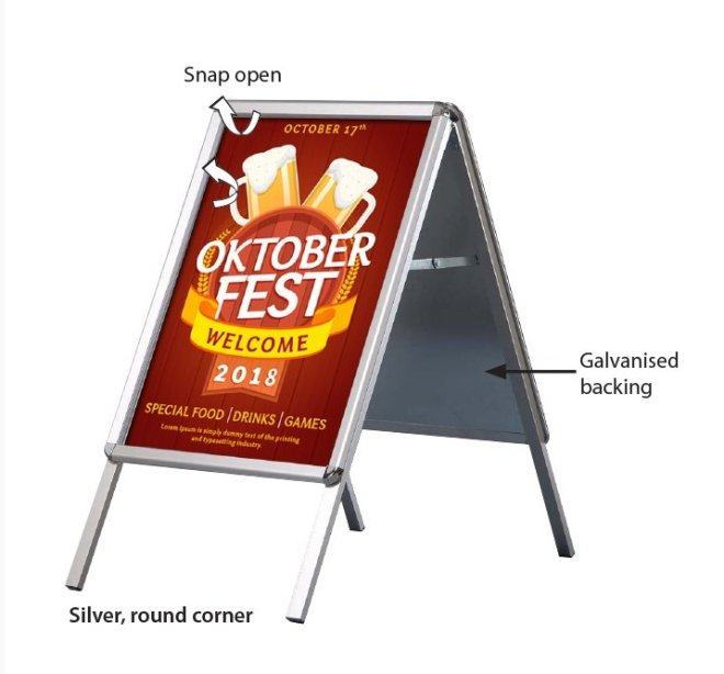 A stalak - B1 - 70 x 100cm