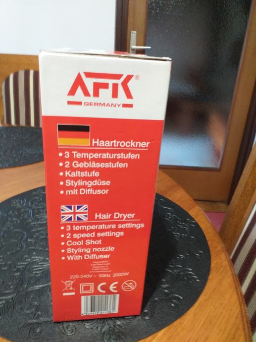 AFK Germany 2000 W HT-2000.23 Sušilo za kosu