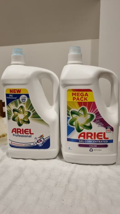 Ariel gel 5l bijeli i color