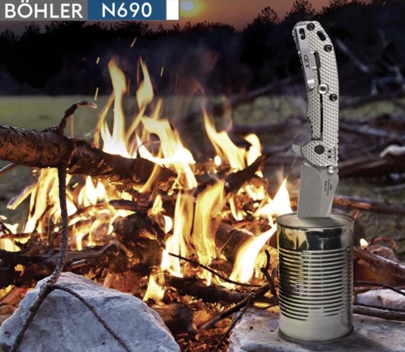 Prodajem Böhler N690 Antinit; čelik za izradu svih vrsta noževa.