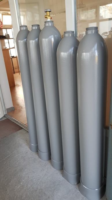 CO2 boce 30kg, za industrijski ili prehrambeni CO2, regulatori