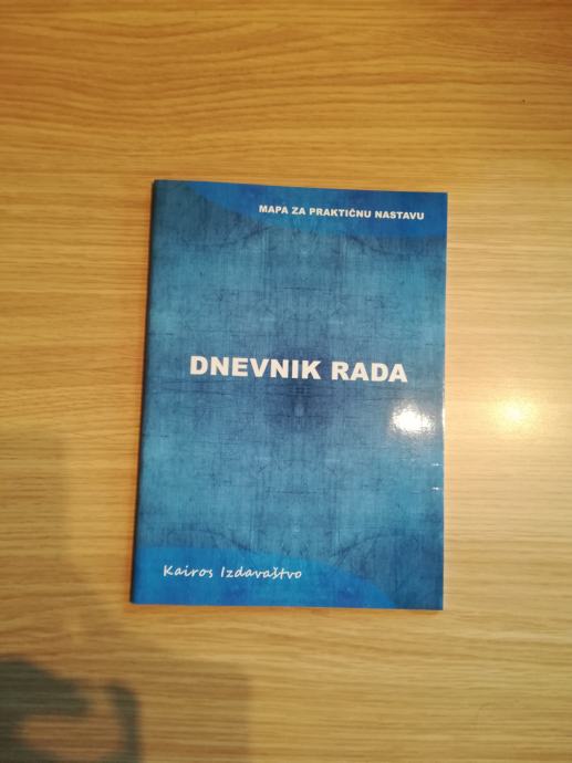 DNEVNIK RADA ZA SREDNJU ŠKOLU