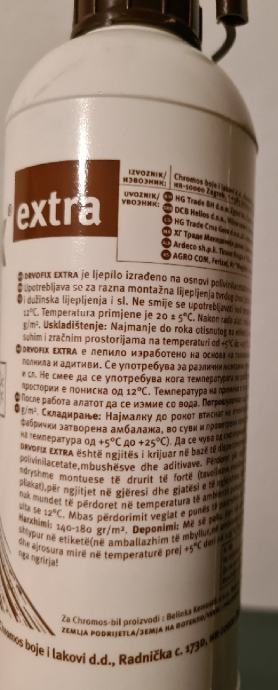 Drvofix ljepilo za drvo 0.6 kg imam samo 1 komad