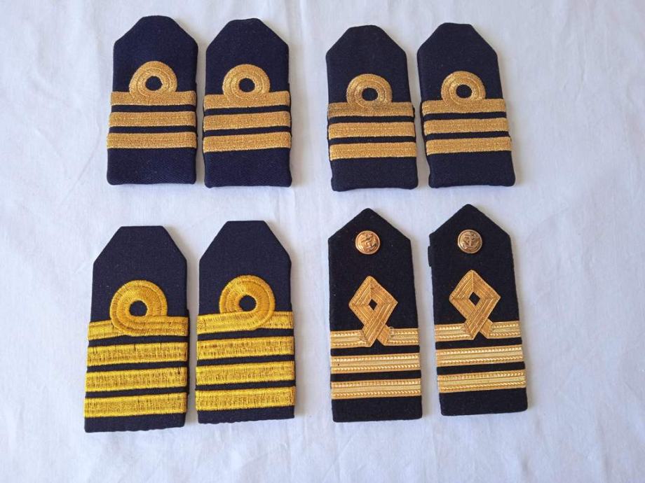 Epolete / oznake činova,
