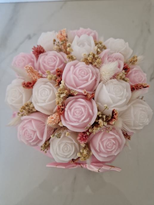 Flower Box od mirisnih svijeća