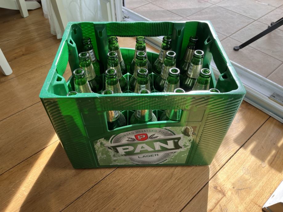 Gajba za pivo sa bocama 20 kom