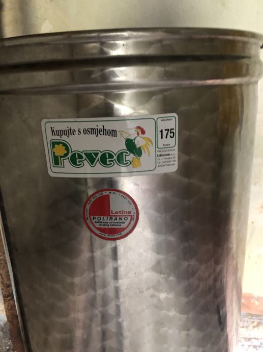INOX BAČVA 175 L