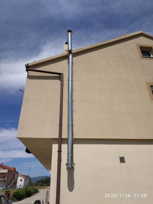 Inox dimnjak fi 160 6 m komplet