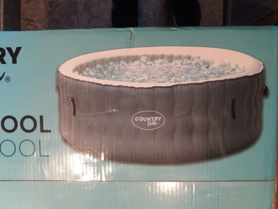 JACUZZI MOBILNI SPA HIDROMASAŽNI BAZEN NA NAPUHAVANJE NOVO ZAPAKIRANO