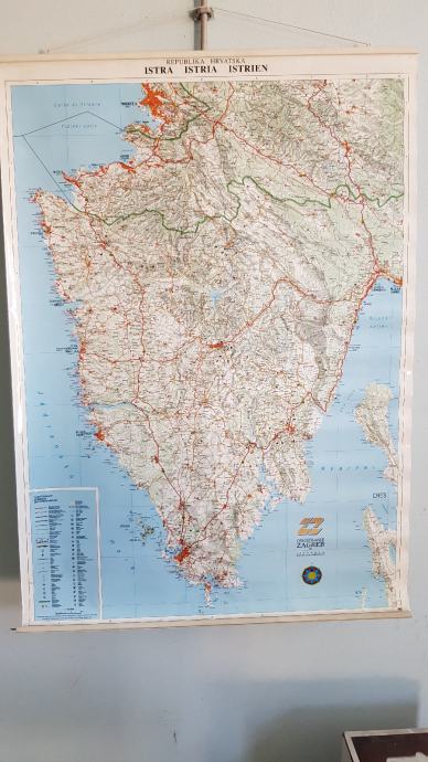 karta Istre