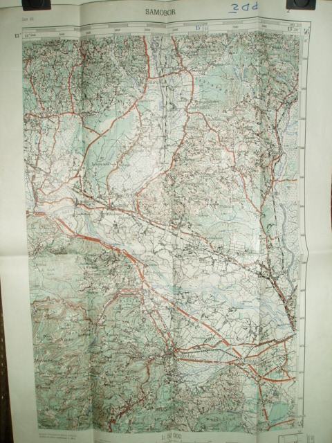 KARTA JNA SAMOBOR 1 : 50 000