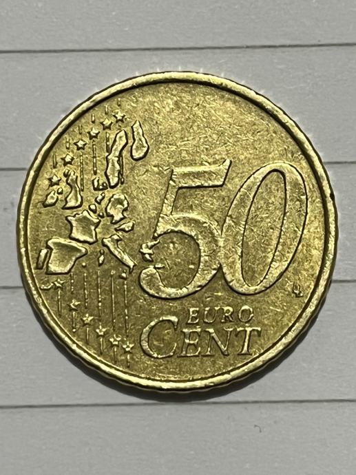 KOVANICA 50 centi 2002