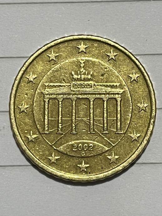 KOVANICA 50 centi 2002