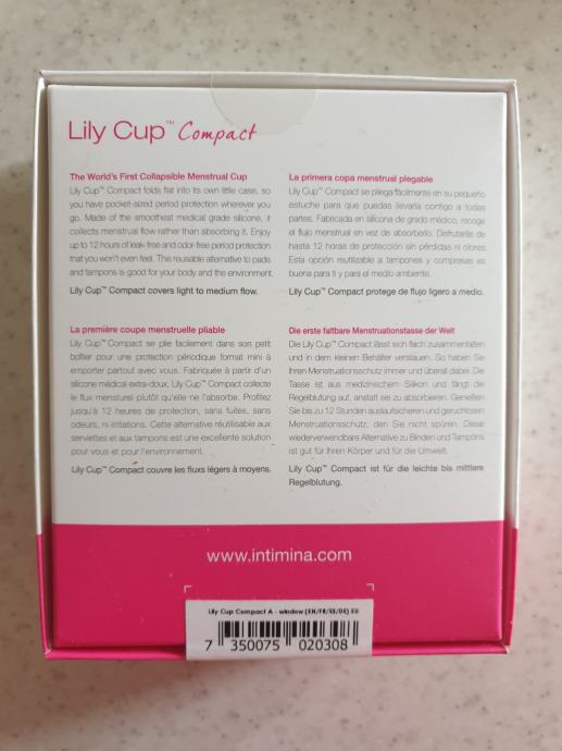 Lily Cup Compact A menstrualna čašica