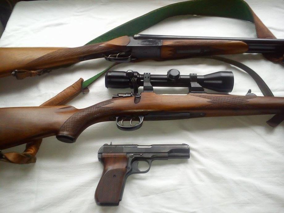 LOVAČKE PUŠKE I PIŠTOLJ