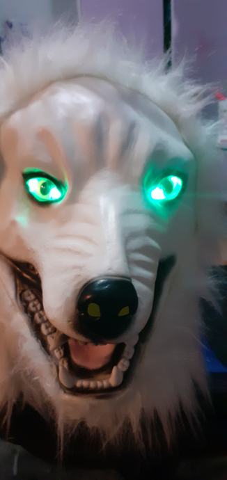 Maska za maškare vuk