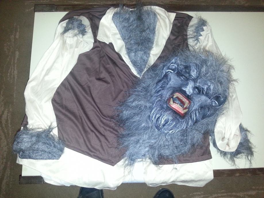 maska vukodlak werewolf halloween