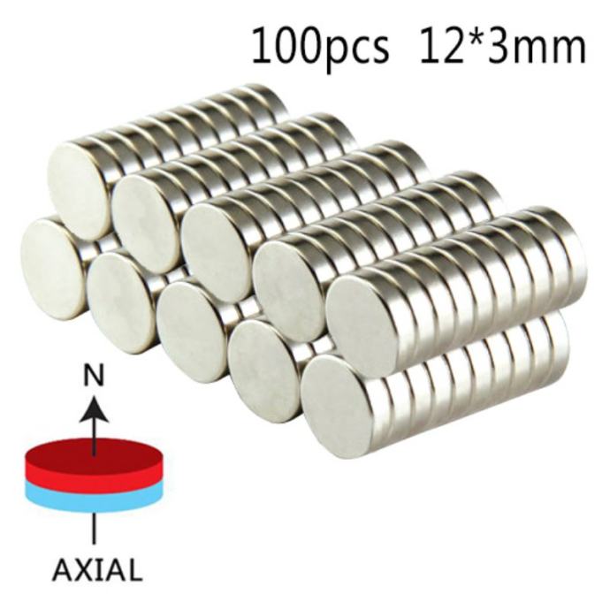 Neodimijski magneti 12x3mm
