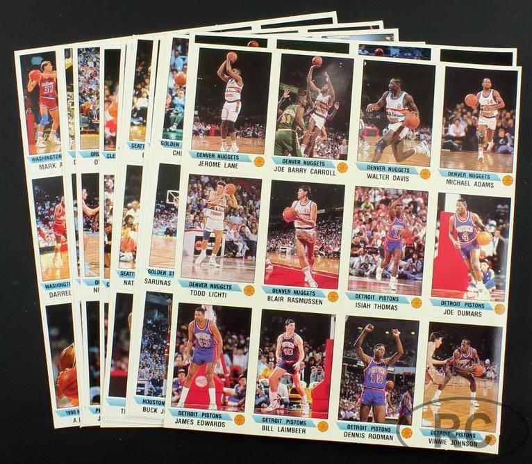 PANINI NBA Basketball 1990/91 kompletan set sličica + prazan album