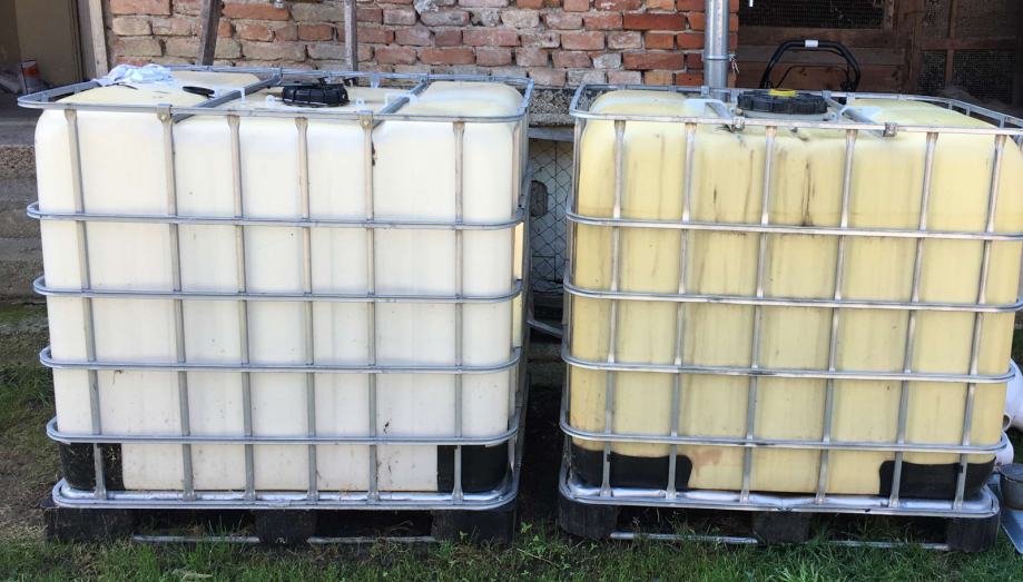 Plastični PVC Kontejner 1000L 1m3 1000 L 1 m3