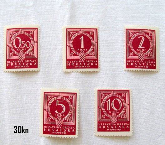 poštanske markice NDH