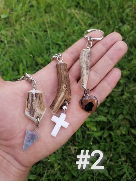 Privjesci od roga (Ručni rad) - RAZNI MOTIVI - (lovački privjesci)