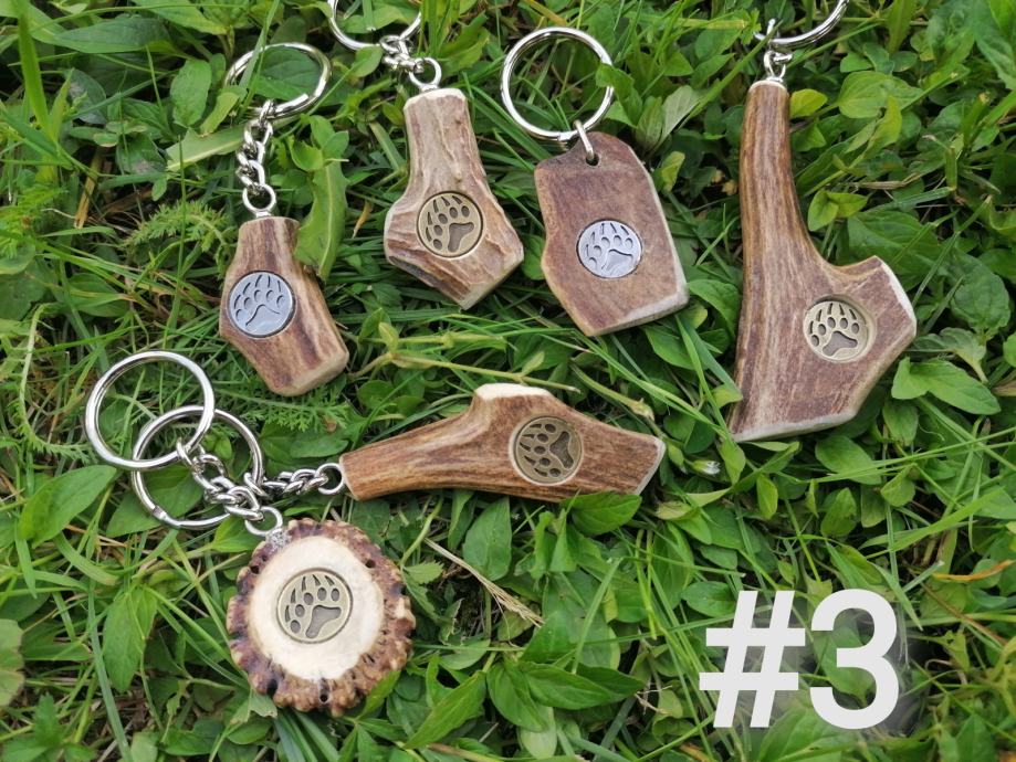 Privjesci od roga (Ručni rad) - RAZNI MOTIVI - (lovački privjesci)