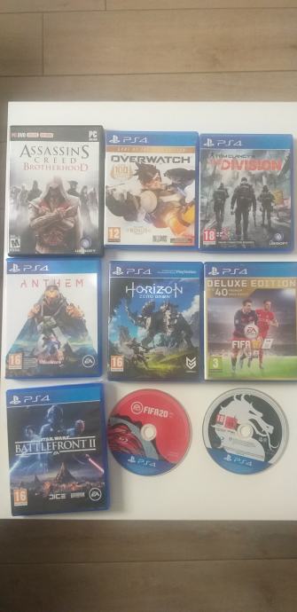 Prodajem igrice za ps4