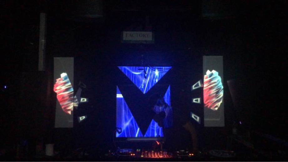 Projection mapping costume stage design 3d mapping