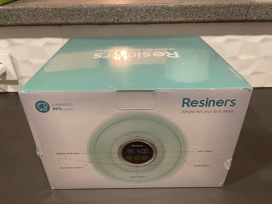 Resiners AirLess Bubble Removal Machine